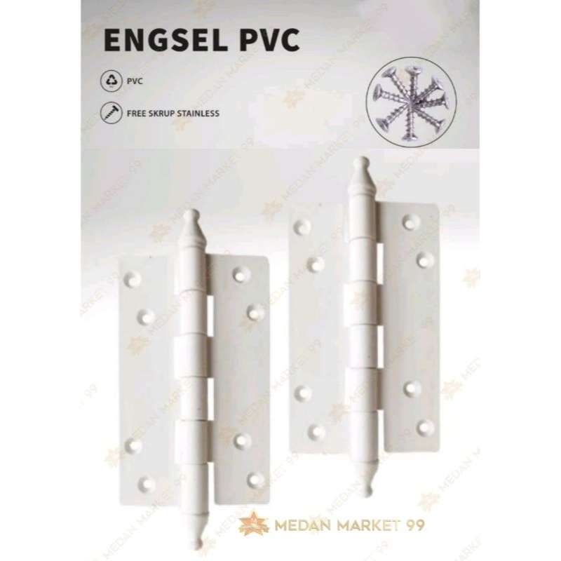Jual Engsel Pintu Pvc | Engsel Pintu Plastik | Engsel Kamar Mandi ...