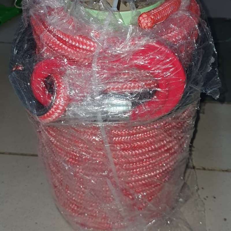 Promo Tali Derek Plasma Winch Rope 12mmx40m Warna Merah Diskon 23% Di ...