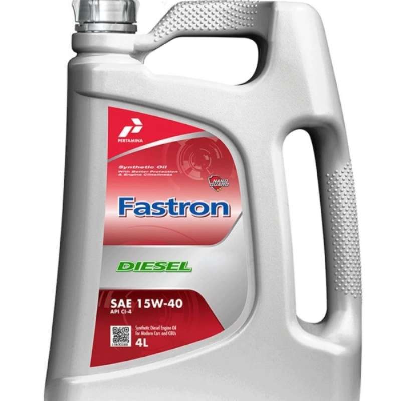 Promo Oli Pertamina Fastron Diesel Synthetic Ci-4 15w-40 4l Diskon 23% ...