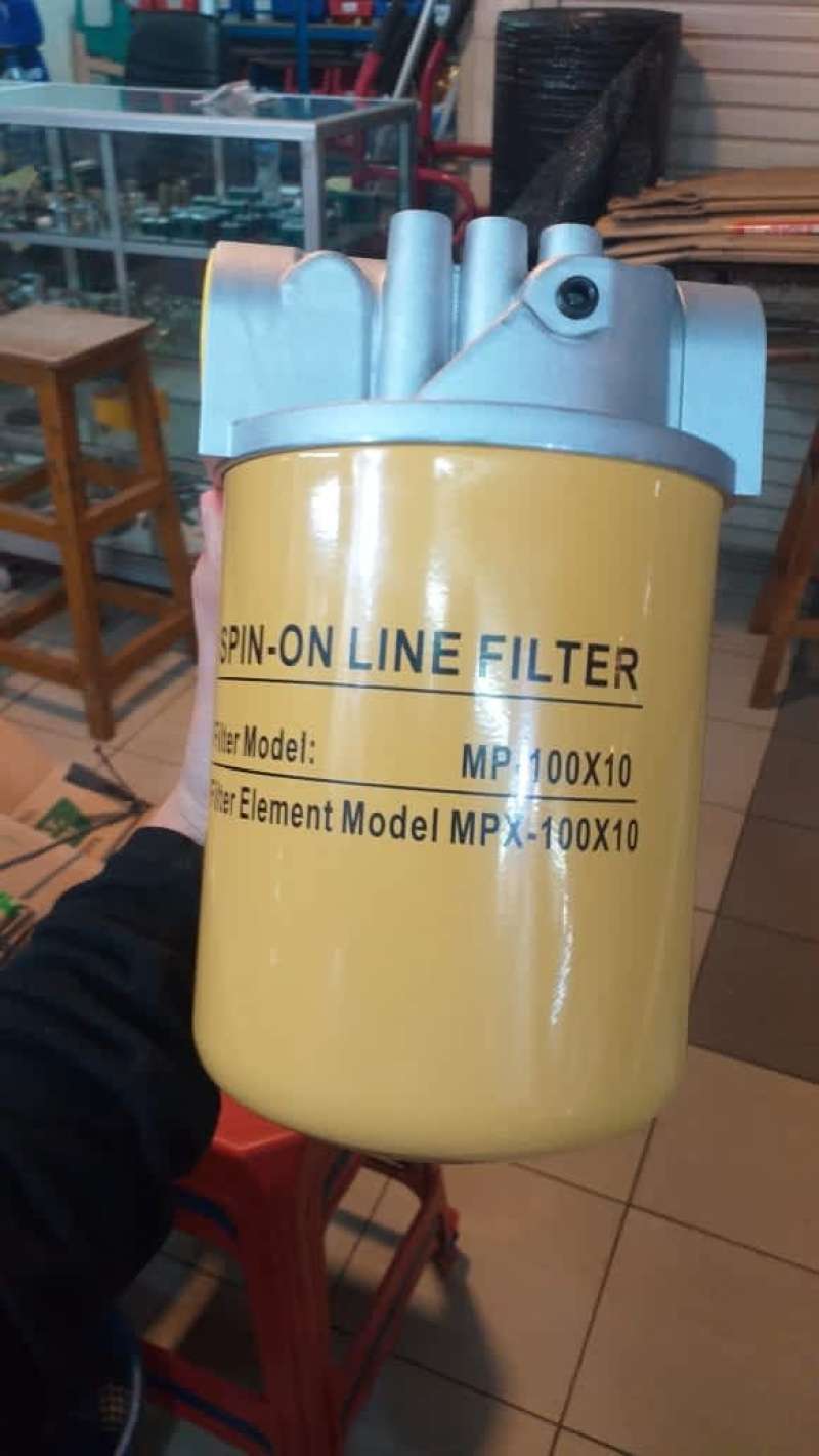 Promo Return Filter Oil Mp-100x10 Hidrolik Spin On-line Filter Element ...