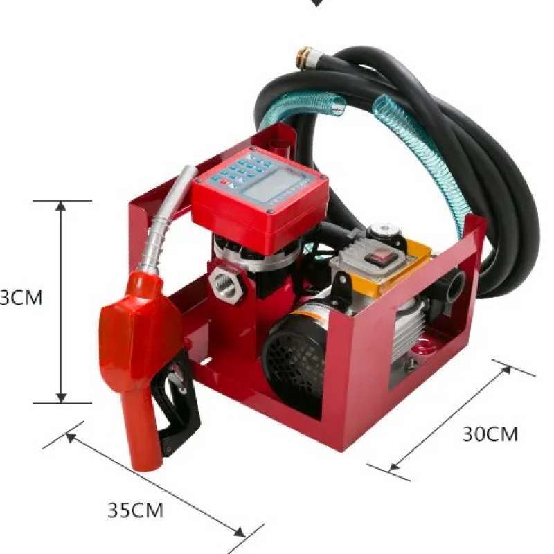 Promo Pompa Transfer Bbm Pompa Isi Solar Flow Meter Digital Ac 220v ...