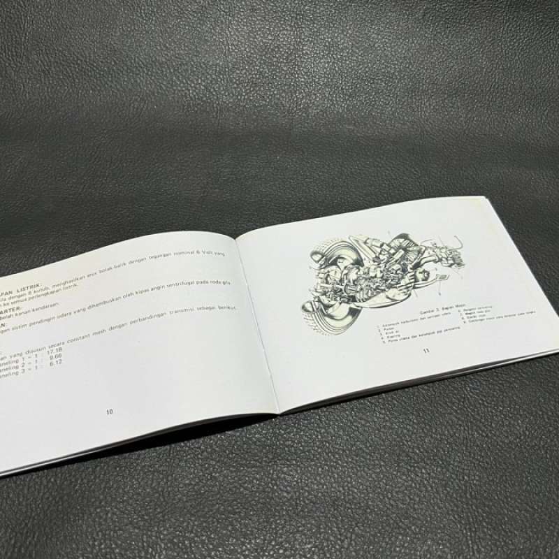 Jual Manual Book Buku Panduan Pengguna Pemakaian Perawatan Vespa Pts ...