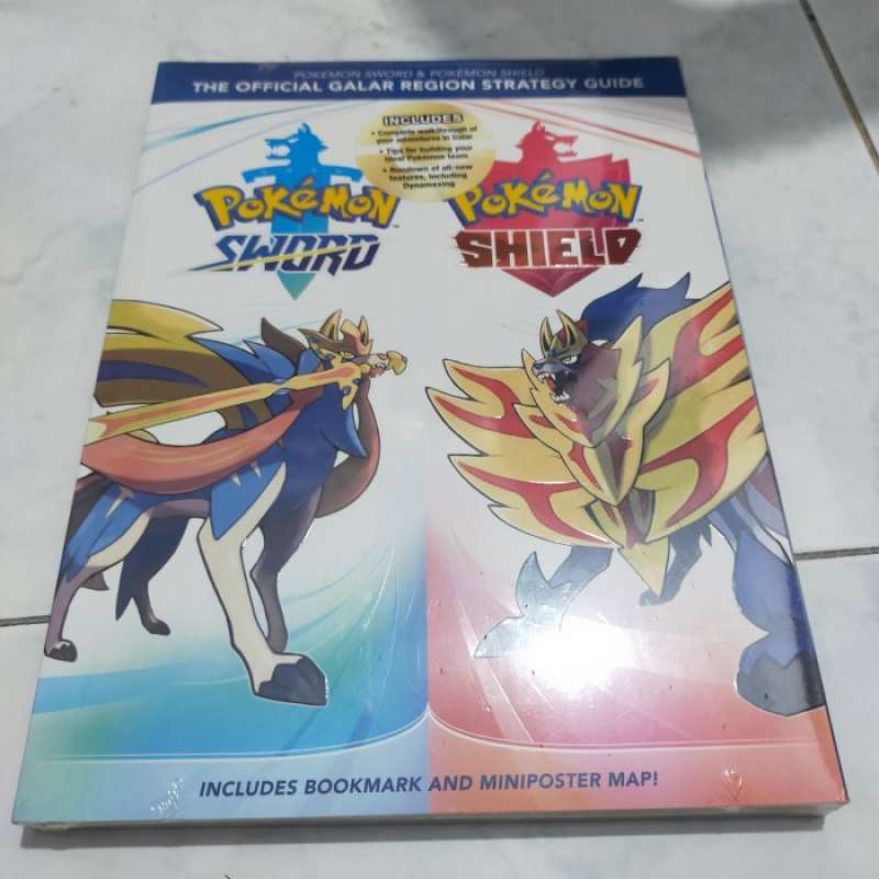 Jual Pokemon Sword And Pokemon Shield Official Galar Region Strategy