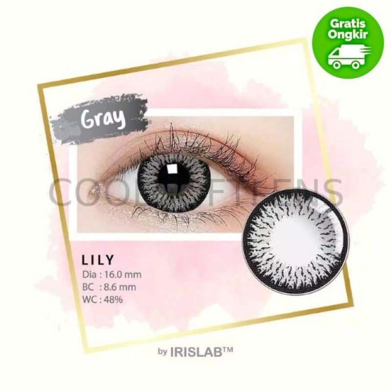 Jual Softlens Lily Big Eyes Normal / Soflen Lily By Iris Lab - Grey Di Seller Coolsoftlens ...