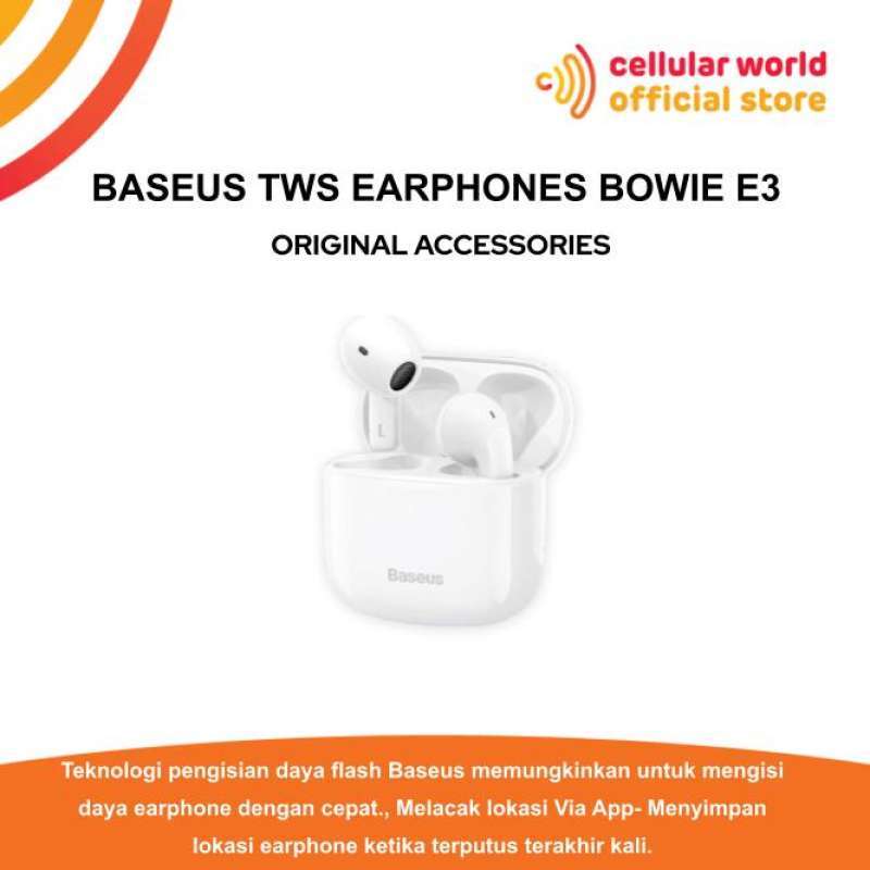 Jual Baseus Tws Earphones Bowie E3 Garansi Resmi Di Seller Cellular ...