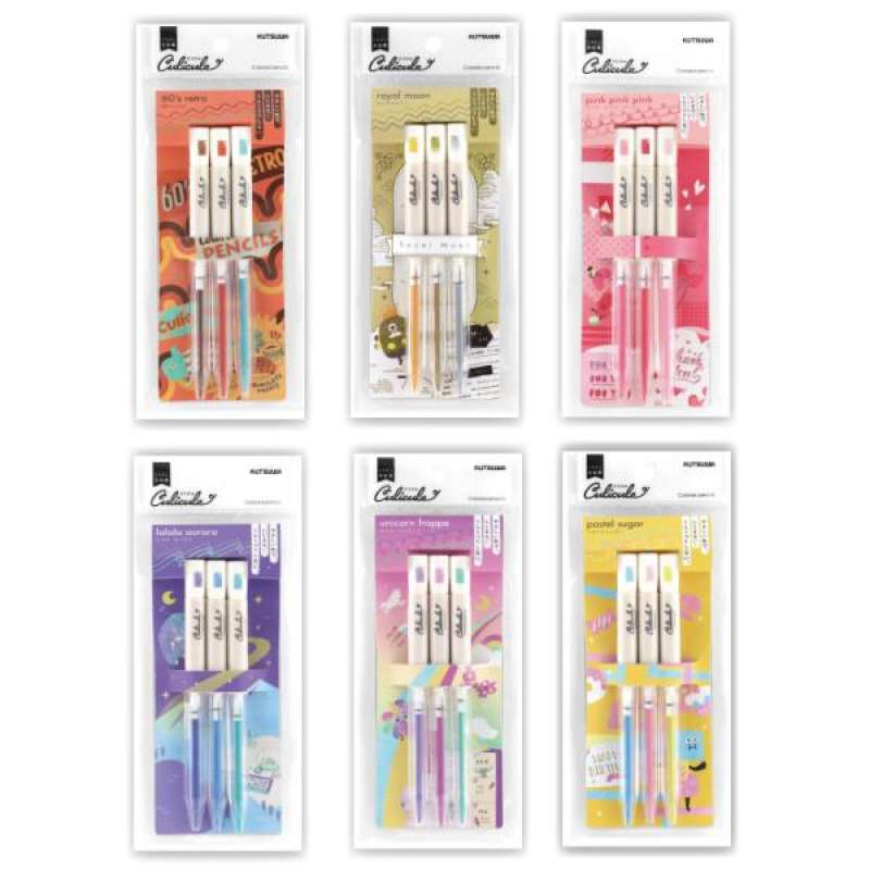 Jual Kutsuwa Culicule Kurikuru Colored Pencil Pensil Warna Limited ...