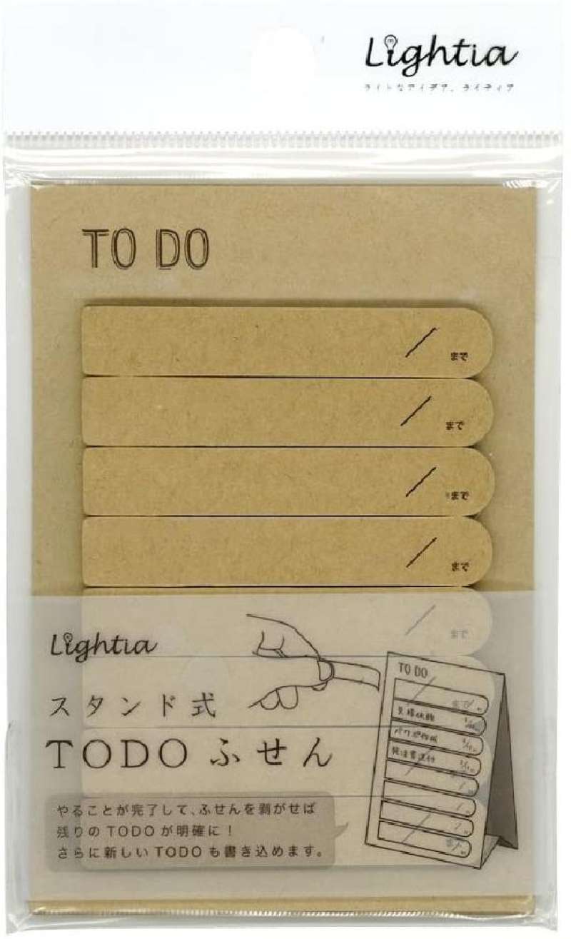 Jual Sun-star Lightia To Do Sticky Memo Pad Stand Paper Craft Di Seller ...