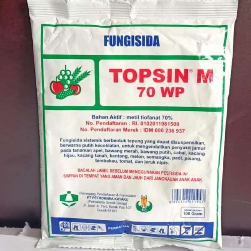 Jual Fungisida Topsin 70wp 100gr Di Seller Inti Pertanian - Sampali ...