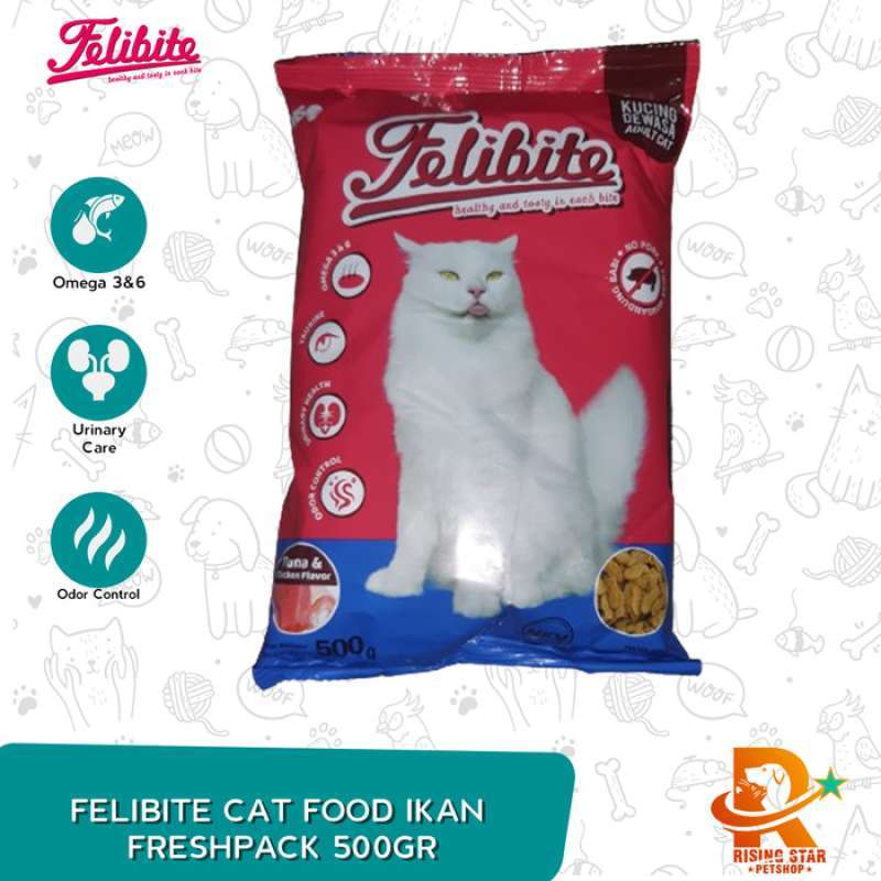 Promo Makanan Kucing Kering Felibite Adult Kitten Dry Cat Food Fresh ...