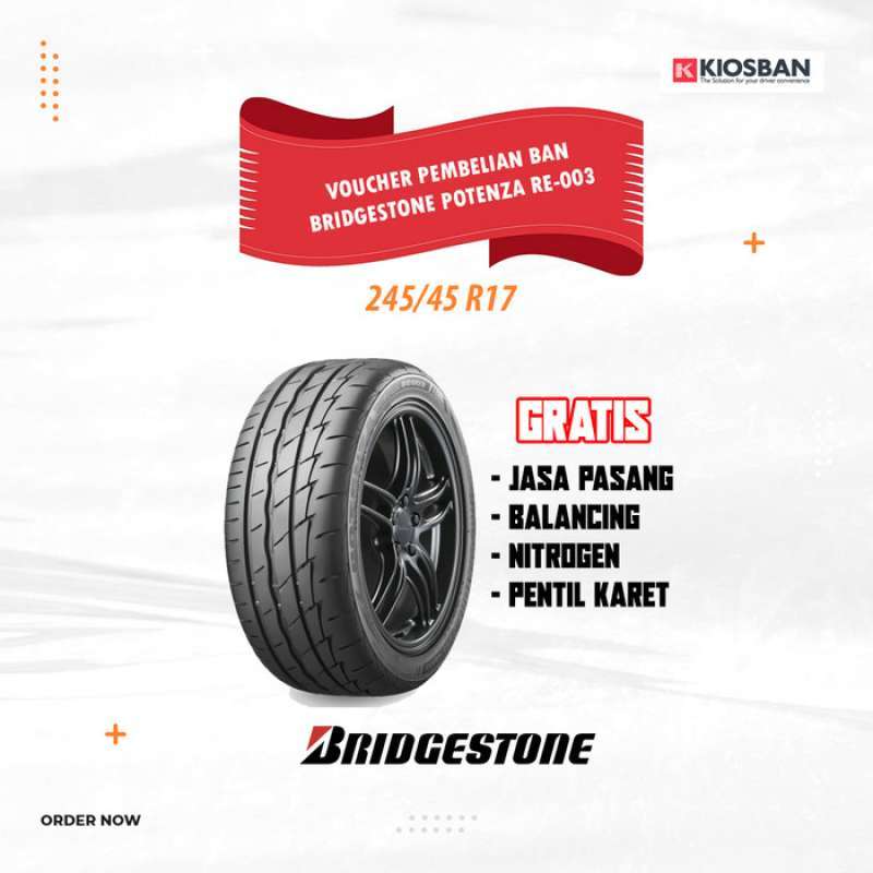 Promo Ban Mobil Bridgestone Potenza Re003 245/45 R17 Vocer Diskon 23% Di Seller Baldum Store ...