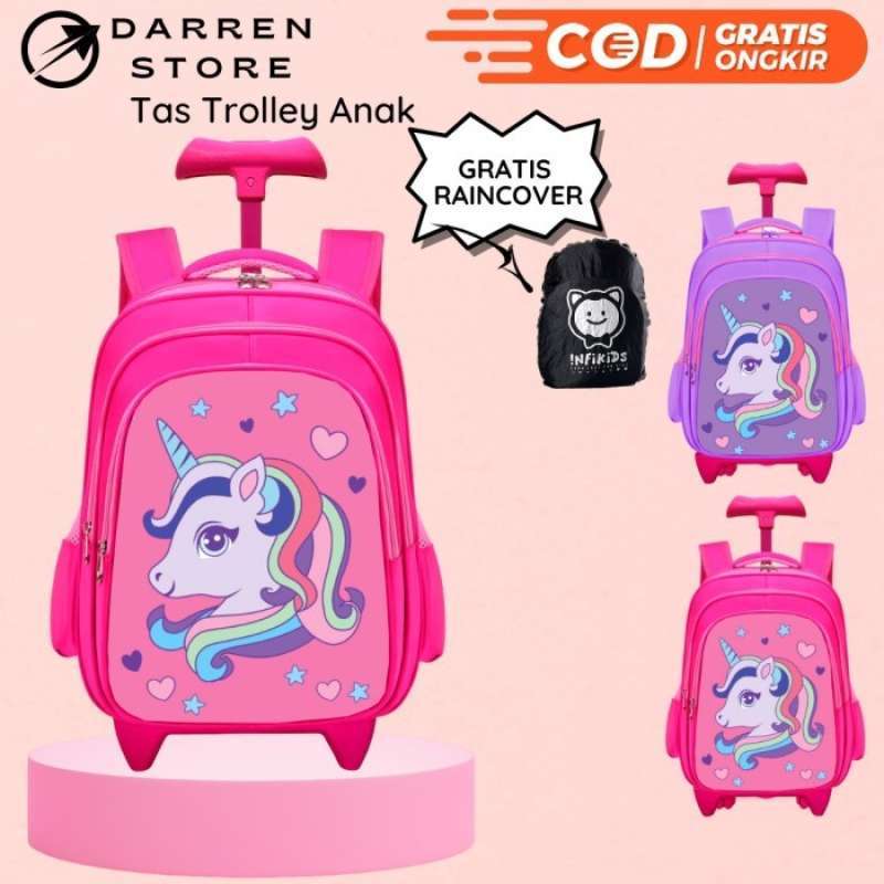 Promo Dijual Trolley Tas Anak Sd 3012 Tas Koper Anak Perempuan Sekolah ...