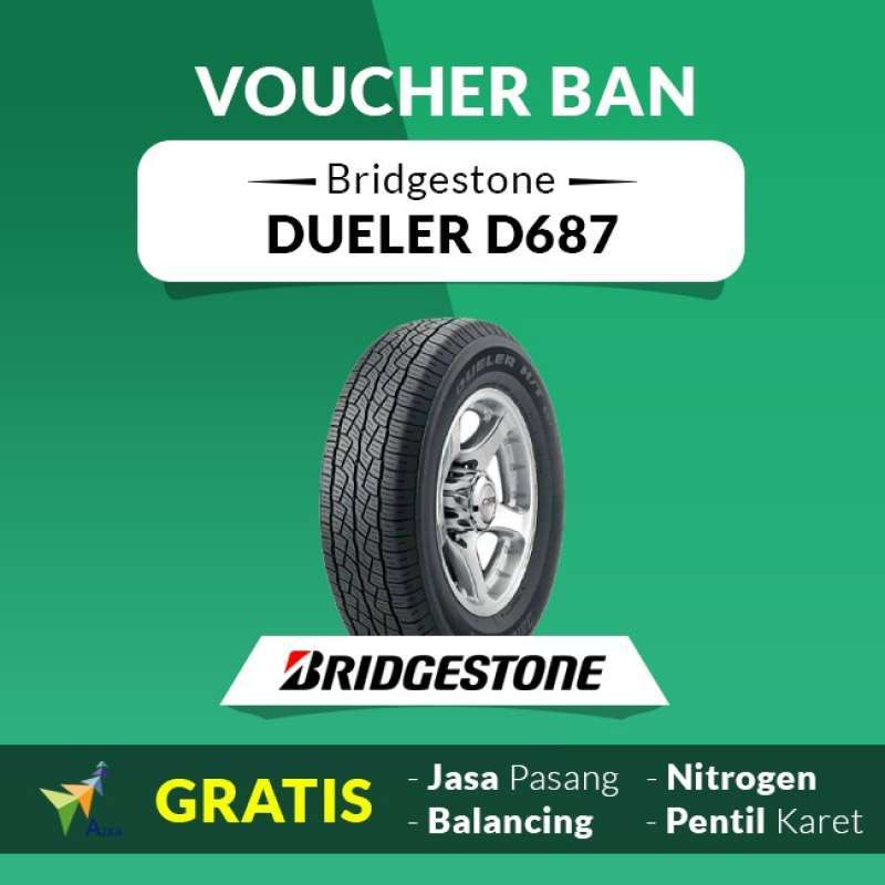 Promo Ban Mobil Bridgestone Dueler D687 H/t 215/60 R17-voucher Diskon ...
