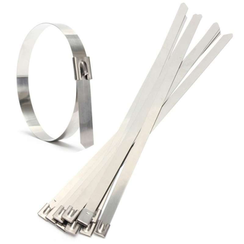 Jual Stainless Cable Ties Ikat Besi Kabel Tis Steel Metal Tie Lock ...