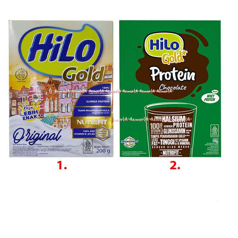 Jual Hilo Gold Original Chocolate Portein Susu Formula Tinggi Kalsium ...
