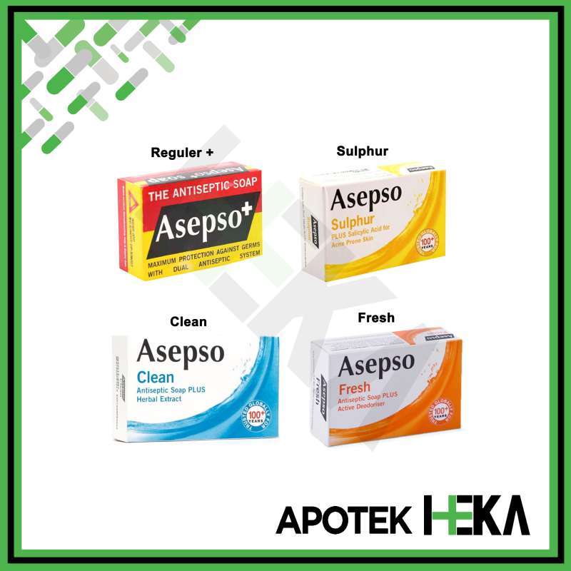 Jual Asepso Bar Soap - Sabun Batang Antiseptik Mengurangi Bau Badan Di ...