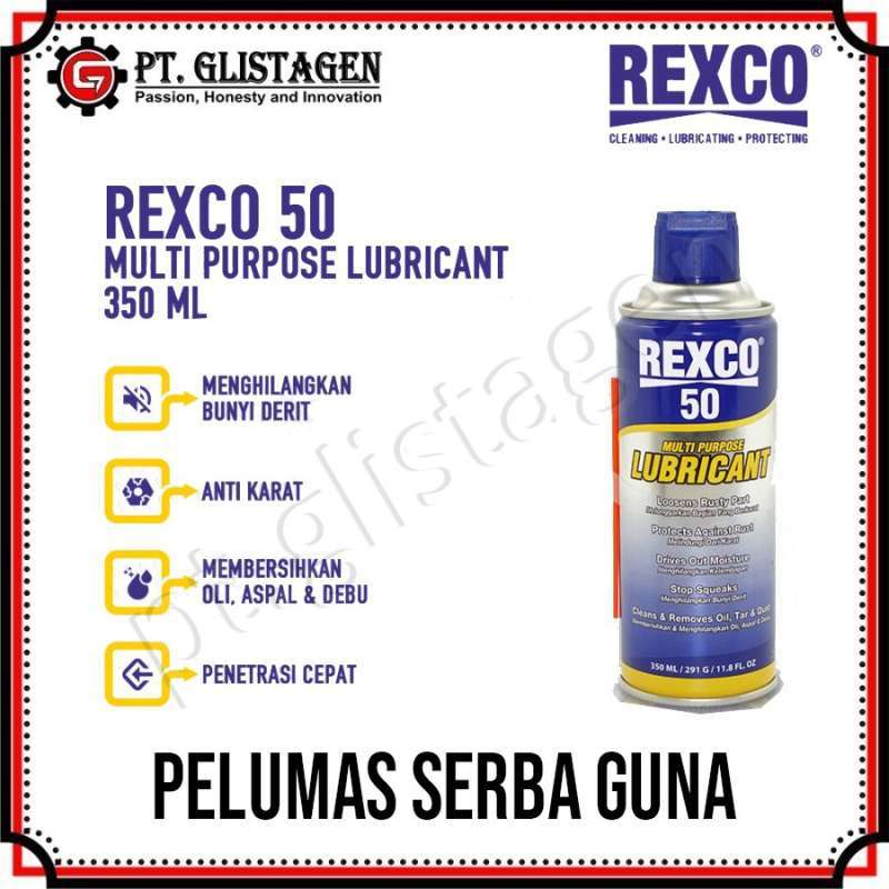 Jual Rexco 50 Pelumas Anti Karat Multipurpose Lubricant 350ml Di Seller ...