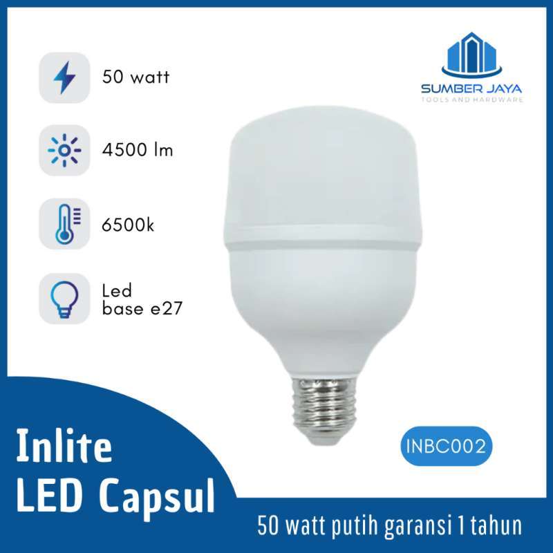 Jual Lampu Led Murah Bergaransi Inlite 50 Watt Di Seller Rahayu Material - Medan Satria-2, Kota ...