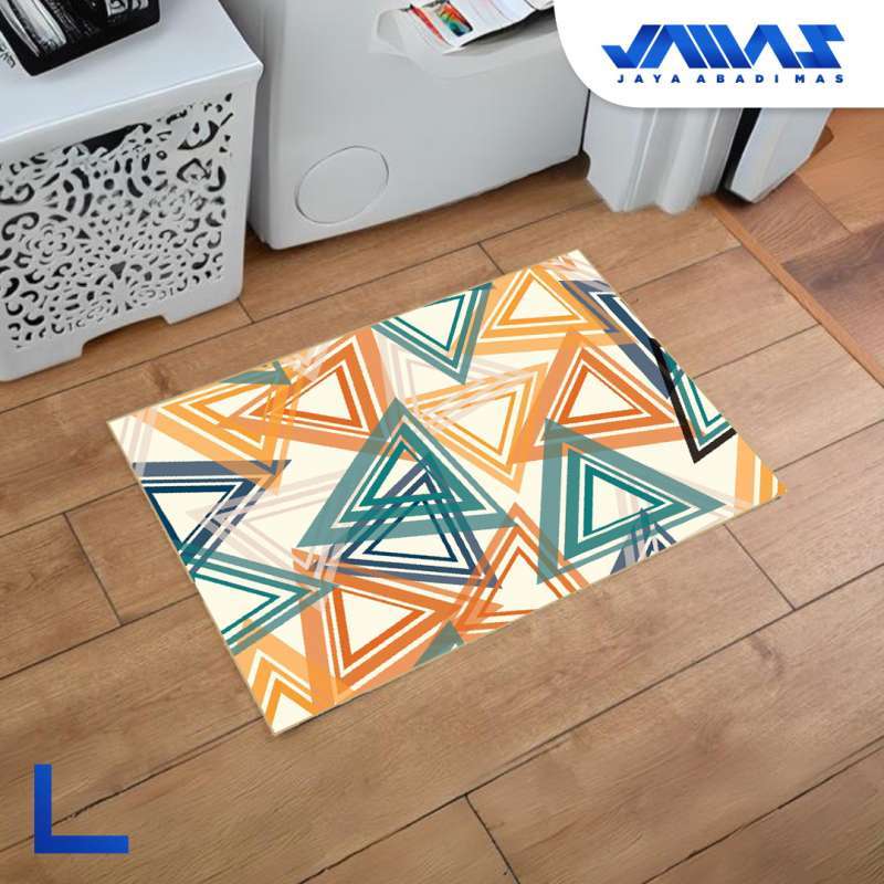 Jual Keset Velvet Kashmira Ukuran 40x60 Cm Alas Anti Slip - 013 Di ...