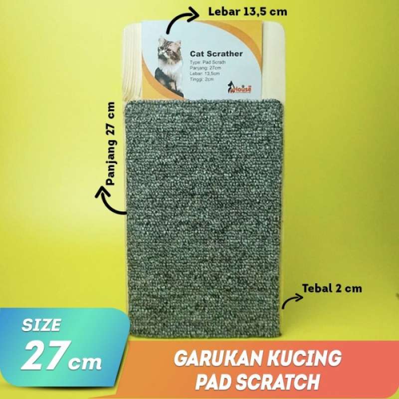 Promo Promo- Cat Scratcher Papan Garukan Kucing Pad Scratch - Cakaran ...