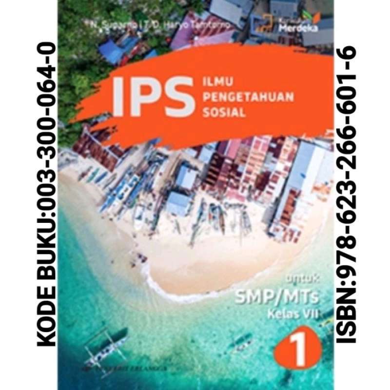 Jual Buku Ips Kelas 7 Smp / Mts Kurikulum Merdeka Erlangga Di Seller ...