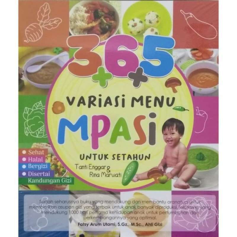 Jual Buku 365++ Variasi Menu Mpasi Untuk Satu Tahun Oleh Tanti Enggar ...