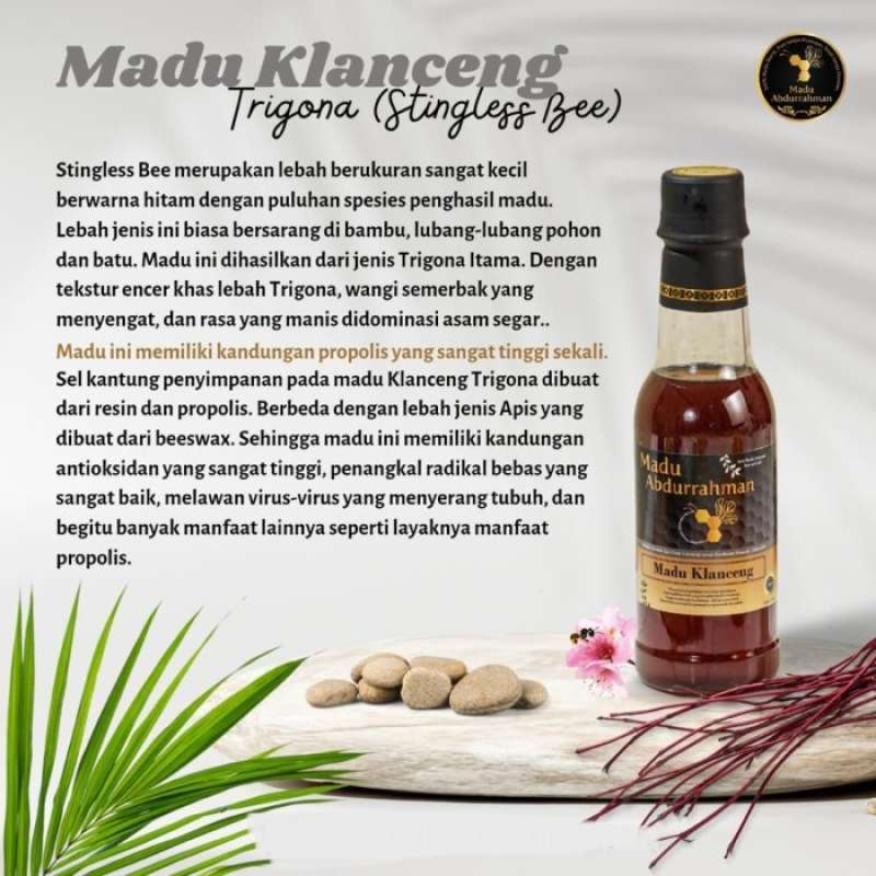 Jual Madu Klanceng / Kelulut [jenis Trigona Itama (asam Segar)] Di ...
