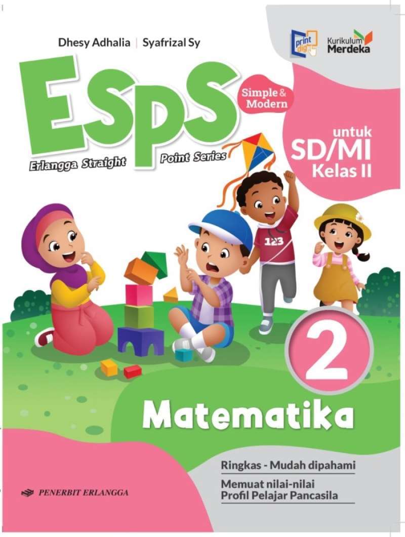Promo Buku Esps Matematika Kelas 1 & 2 Kumer Erlangga Diskon 23% Di Seller Emerald Store ...