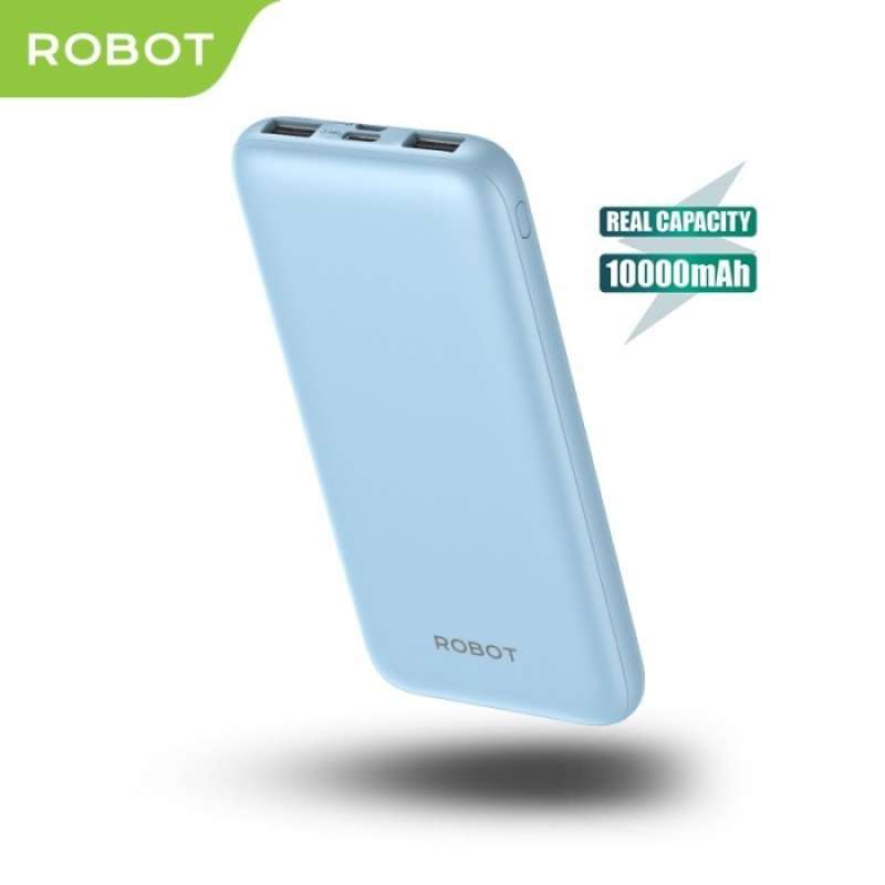 Jual Power Bank Robot Rt-12 10000 Mah Dual Input Output Slim Original ...