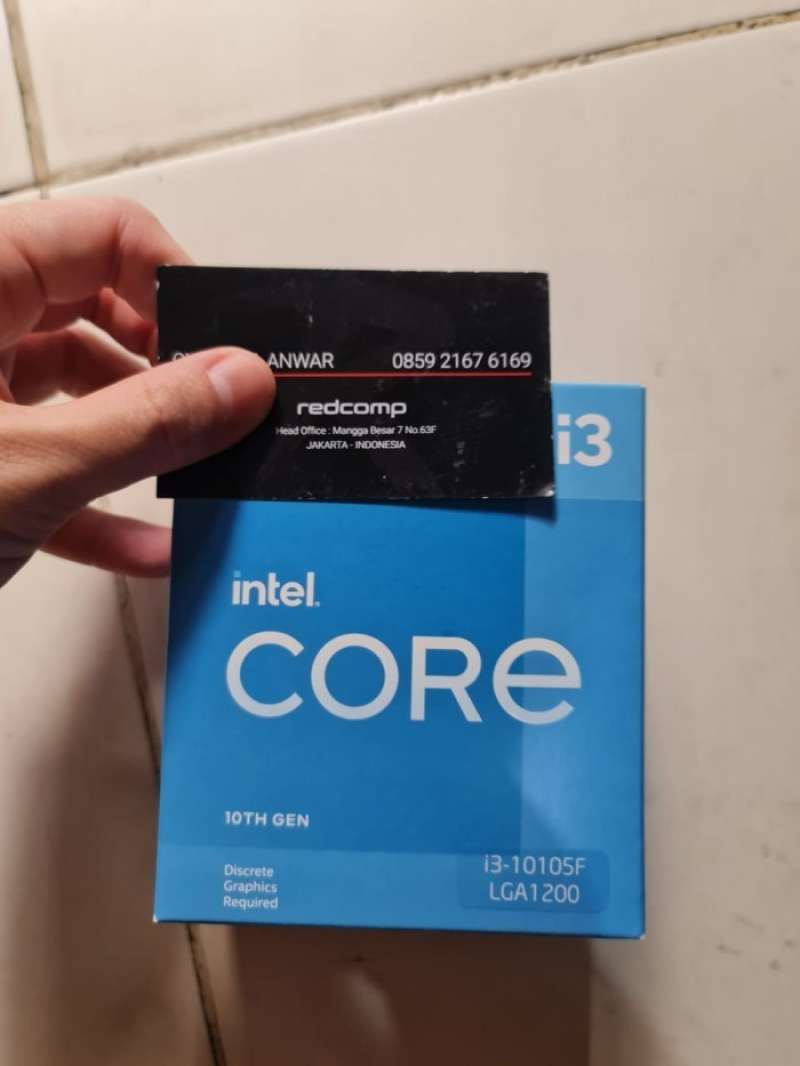 Promo Cessor Intel Core I3 10105f Lga1200 Box Diskon 23% Di Seller ...
