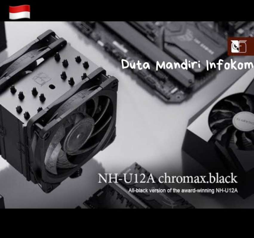 Promo Noctua Nh-u12a Chro Black Pwm - Dual Fan Air Cpu Cooler Diskon 23% Di Seller Scrollbox ...