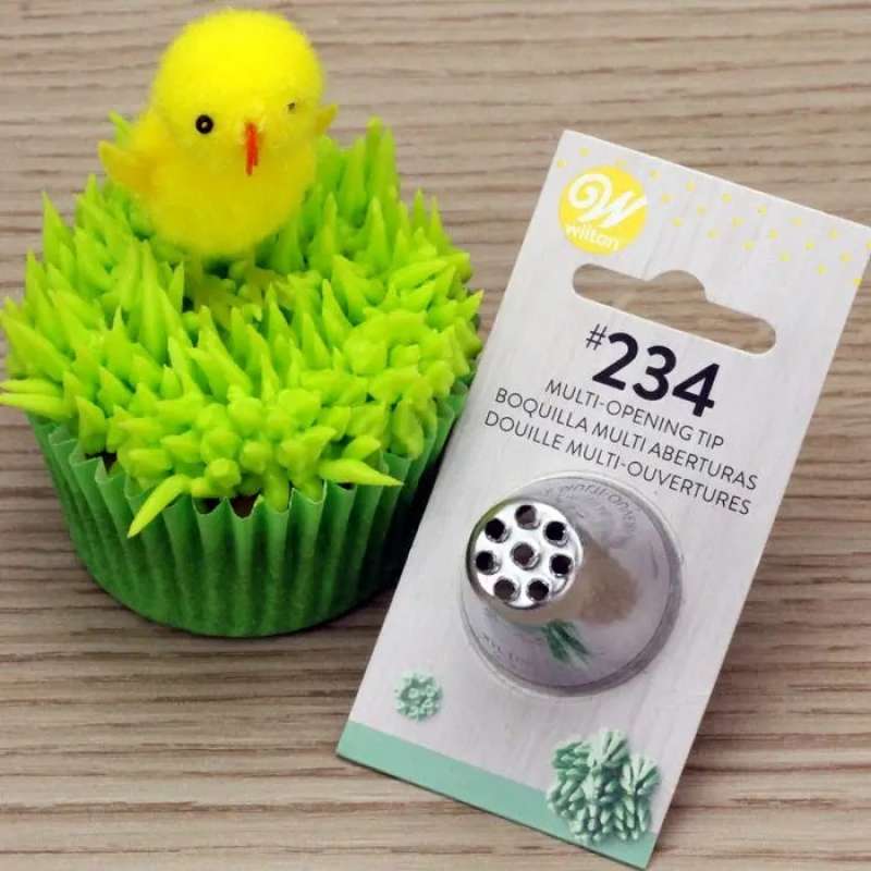 Promo Wilton Spuit Buttercream Tip 234 Motif Rumput Original Stainless ...