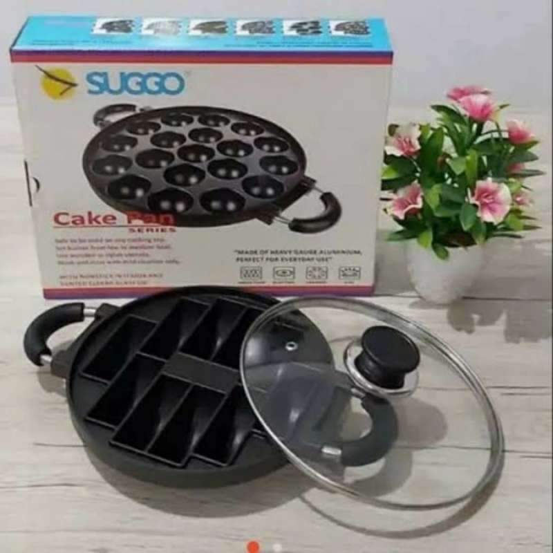Promo Suggo Cetakan Kue Pukis/pancong Cake Pan Series 10 Lubang Snack ...