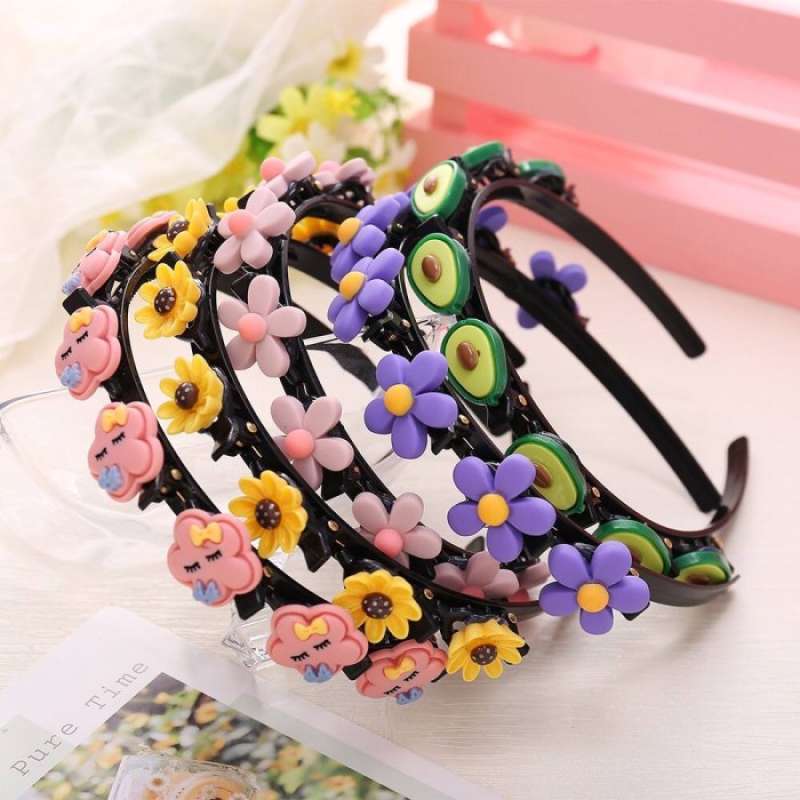 Jual Bando Anak Korea Lucu Murah Import Karakter Motif Bunga Kartun ...