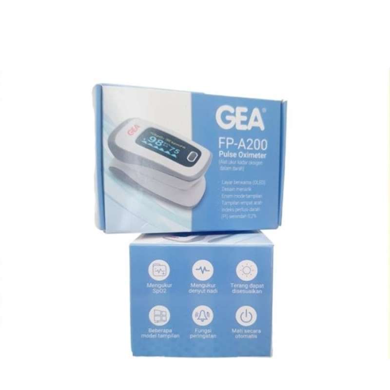 Jual Pulse Oximeter Gea Fp-a200 - Alat Ukur Kadar Oksigen Darah Di ...