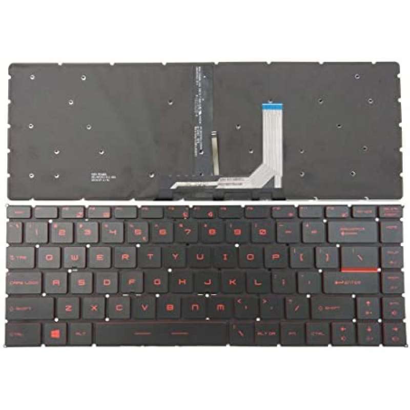 Promo Keyboard Laptop Msi Gs65 Gf63 8rc 8rd Gs65vr Ms-16q1 P65 Gf63 ...
