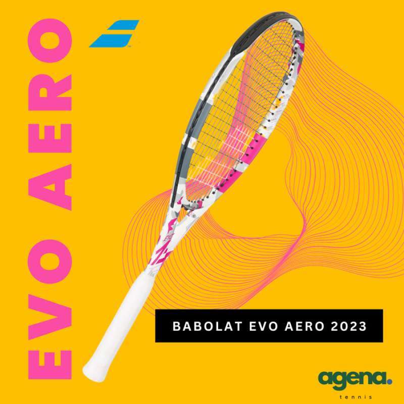 Jual Babolat Evo Aero Lite/pink/pink Lite 2023 Raket Tenis - Yellow ...
