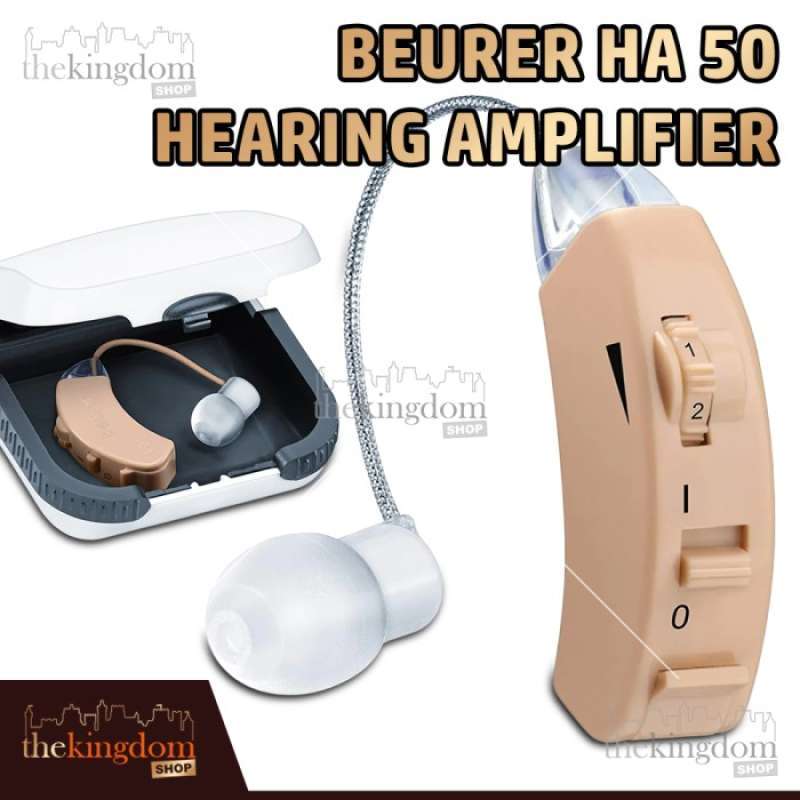 Jual Beurer Ha 50 Hearing Amplifier Alat Bantu Dengar Telinga Lansia ...