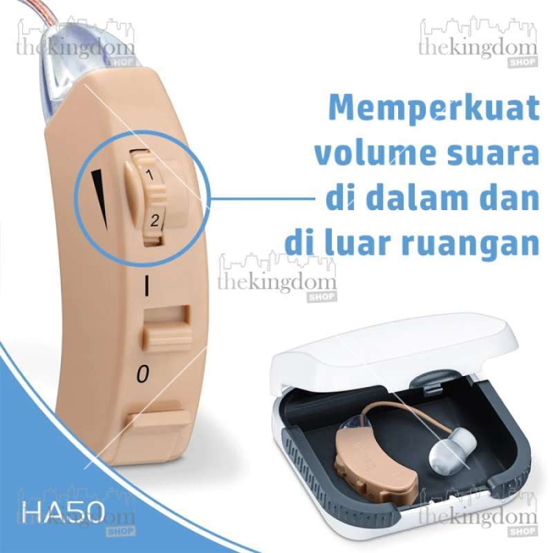 Jual Beurer Ha 50 Hearing Amplifier Alat Bantu Dengar Telinga Lansia ...