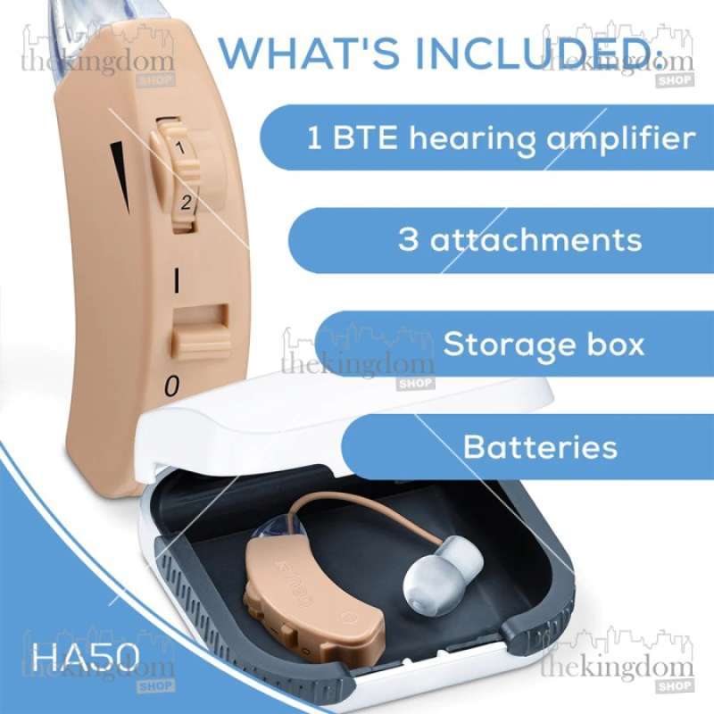 Jual Beurer Ha 50 Hearing Amplifier Alat Bantu Dengar Telinga Lansia Ha50 Di Seller More-id ...
