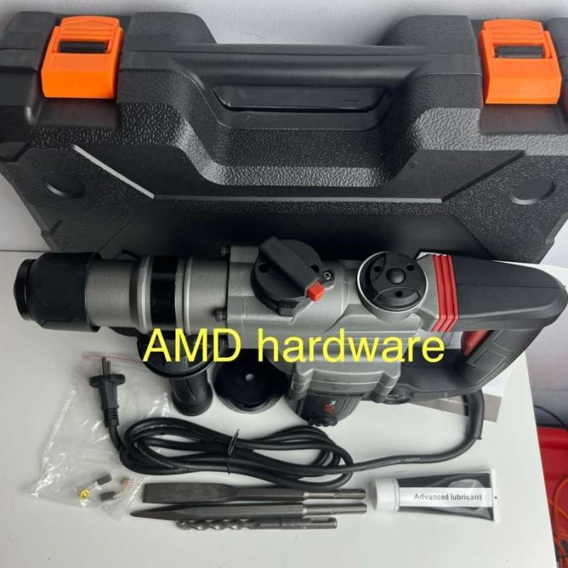 Jual Mesin Rotary Hammer Bor Bobok Beton Tembok 5kg Jld J26-1 Sds + J ...