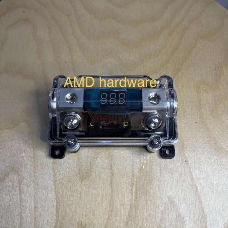 Jual Fuse Block Holder Digital Sekring Audio Mobil 150a Single Vornix ...
