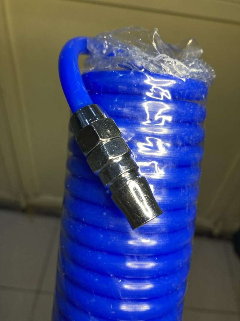 Jual Selang Recoil Angin Kompresor Spiral Hose 6 & 9 Meter Tekiro ...