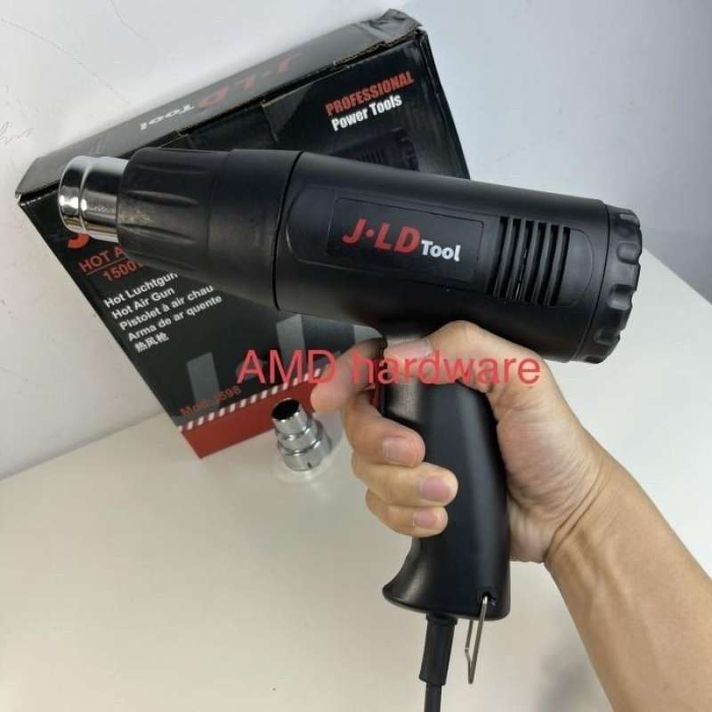 Jual Mesin Pemanas Udara Heat Hot Gun Air Blower 1500w J598 Jld Kodenki Ori Di Seller Amd ...