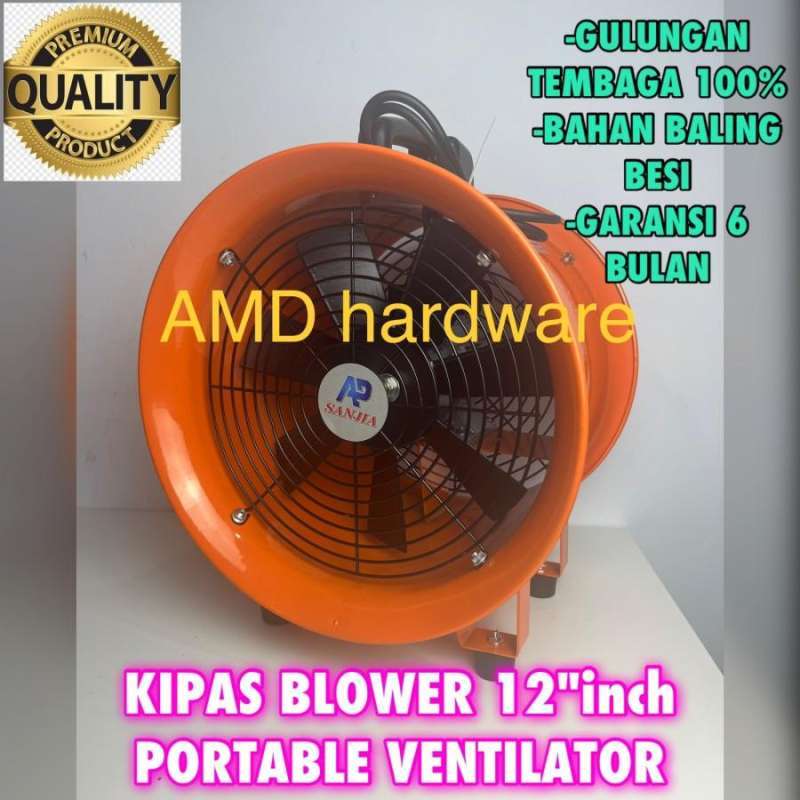 Jual Kipas Angin Exhaust Fan Portable Ventilator Blower 12 Nlg Korea Ib300 - Merk Senjutsu Di ...