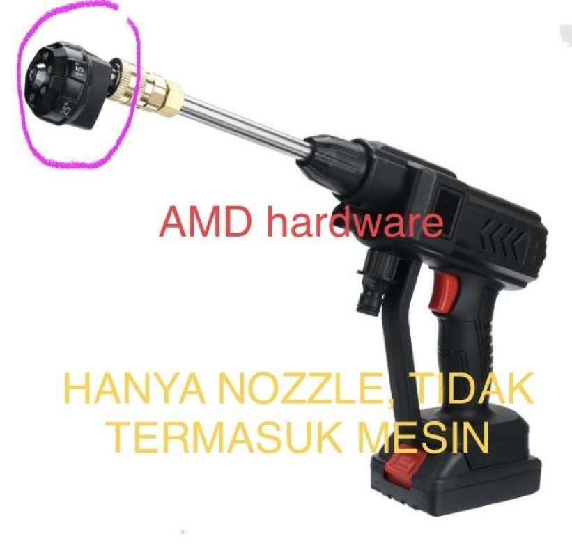 Jual Nozzle Steam Cordless Jet Cleaner Nozel Pressure Washer Set Nosel ...