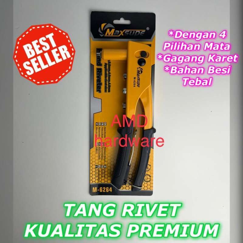 Jual Tang Rivet/hand Riveter 10 Tetsu Nlg Japan Sperti Tekiro Lipro Prohex - Merek Tekiro Di ...