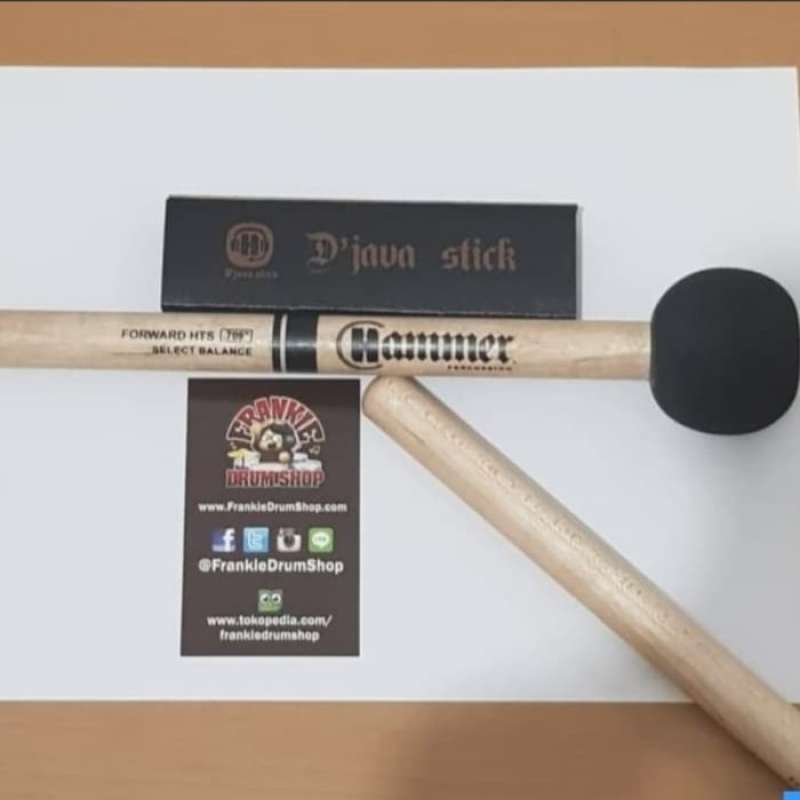 Jual Hammer Hts - Mallet Hammer Stick Drum Marching Orchestra ...