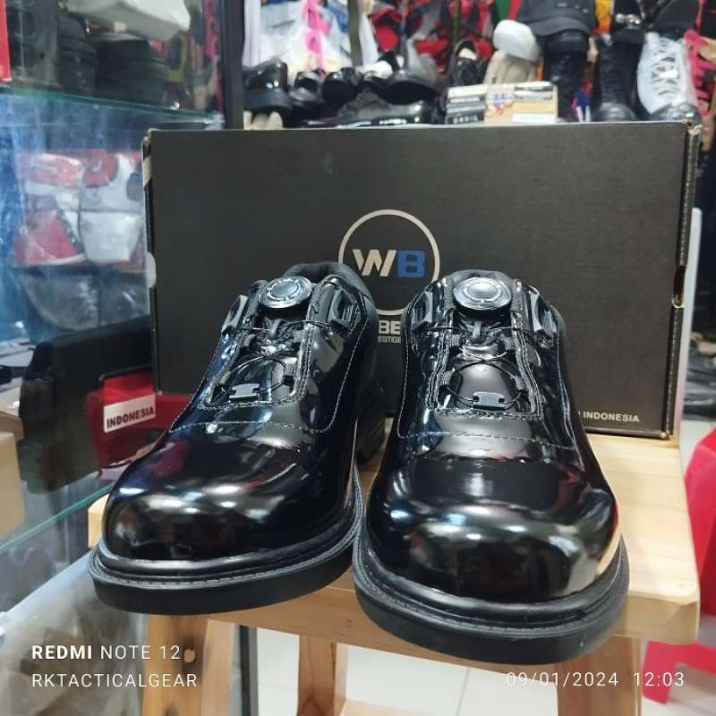 Jual Sepatu Pdh Taliputar Webest Tni Polri Bahan Kulit Asli - 40 Pdh ...