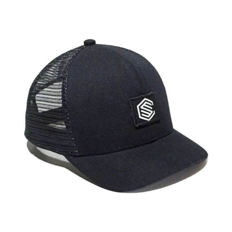 Jual Shetastic Caps Visor Pendek Topi Pria Truker Hat Gray - Sh 07 ...