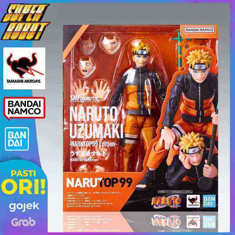 Jual 𝗕𝗔𝗡𝗗𝗔𝗜 Shf Naruto Uzumaki Narutop99 / Narutop 99 Edition - Shfiguarts Tamashii Nations Di ...